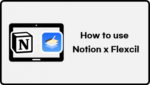 Create a lecture note archive using Notion - Flexcil